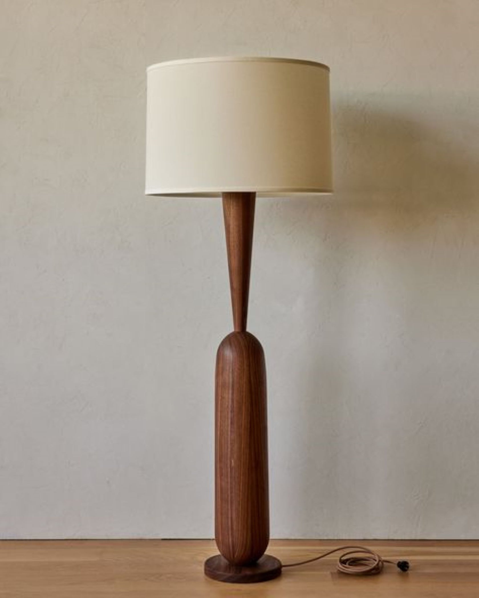 Handmade Wooden Floor Lamp - Illuminate Your Living Space with Style ...